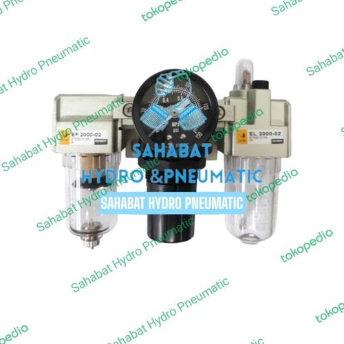 Jual AIR UNIT PNEUMATIC FRL 1/8" EMC EC 2000-01D AUTO DRAIN - Jakarta ...