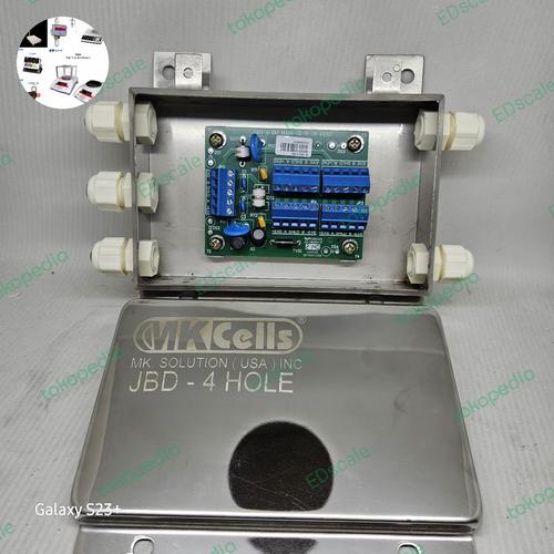 Jual JUNCTION BOX DIGITAL MK CELLS 4 HOLE / TERMINAL BOX BAHAN STAINLES ...