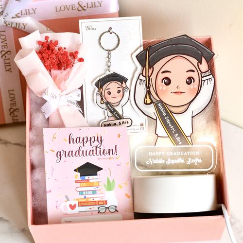 Jual Chibi Keychain Hampers - Graduation Gift Wisuda Sarjana S1 Hadiah ...