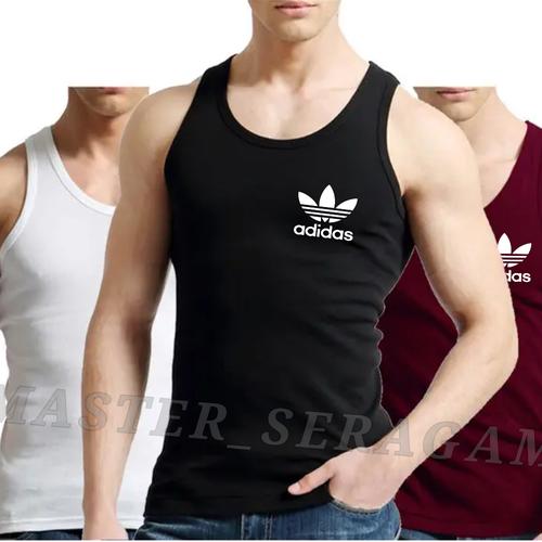 Jual Singlet Katun Pria ADDSS M L XL XXL / Kaos Dalam Singlet Laki-Laki ...