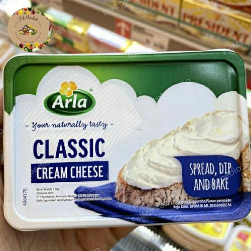 Jual Arla Cream Cheese Classic Spread Dip And Bake | Arla Cream Cheese ...