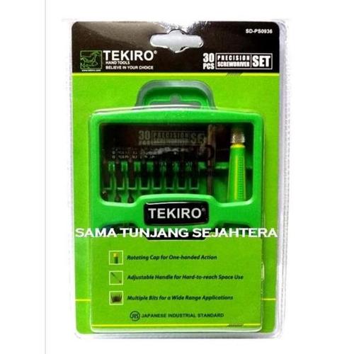 Jual TEKIRO OBENG SET PRESISI 30 PCS / PRECISION SCREWDRIVER SET ...