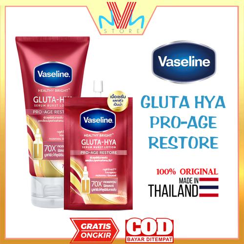 Jual VASELINE GLUTA-HYA PRO AGE RESTORE 30ml 70ml ORIGINAL THAILAND ...