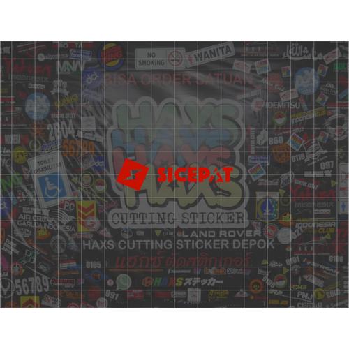 Jual Cutting Sticker Logo Sicepat Ukuran 5 cm untuk motor mobil - Kota ...