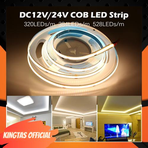 Jual Led Strip Tronlite COB 24V 320D 10W 3000k 4000k 6000k - Jakarta ...