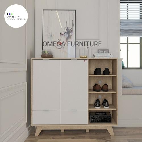 Jual ACTIV Lemari Rak Sepatu Furniture Modern Minimalis Scandinavian ...