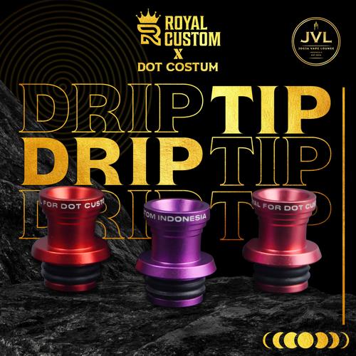 Jual Drip Tip for Dot Aio Authentic by Royal Custom x Dot Custom - CHERRY RED - Kab. Sleman ...
