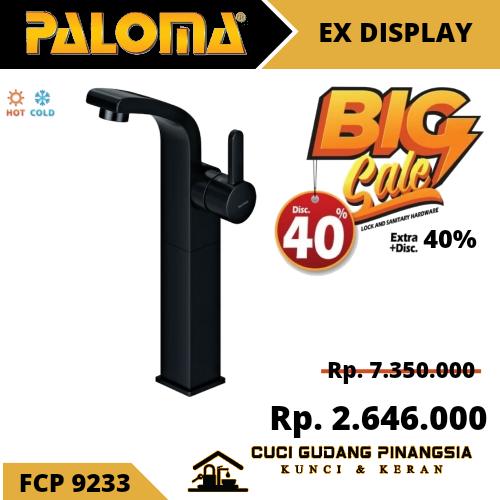 Jual PALOMA FCP 9233 KERAN WASTAFEL PANAS DINGIN MATTE BLACK ( EX ...