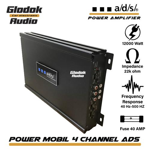 Jual Power Amplifier Mobil 4 Chennel Mosfet ADS - Jakarta Pusat ...