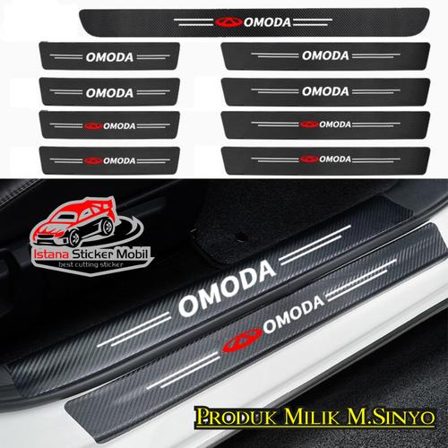 Jual Stiker Pelindung Sill Plate Pintu Mobil Chery OMODA 5 2023 9pcs ...