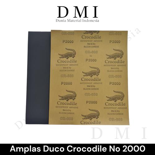 Jual Amplas Duco CROCODILE No 2000 | Amplas Lembaran Kertas Grit 2000 ...
