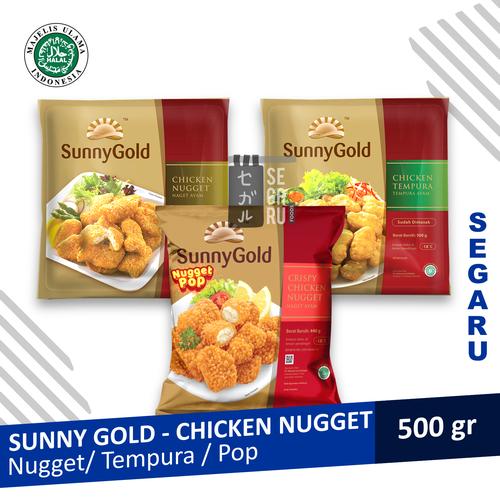Jual SUNNY GOLD Chicken Nugget Tempura POP 500 gram - NUGGET POP - Kota ...