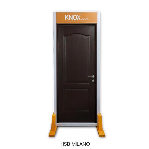 Jual Pintu KNOX HDF Series Brown FULL SET Finish DUCO Uk. 886x2138mm ...