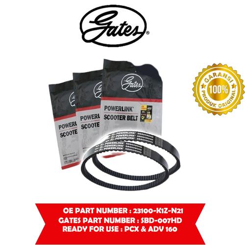 Jual VANBELT Honda PCX 160 Dan ADV 160 Gates Power link (K1Z) - Kota ...