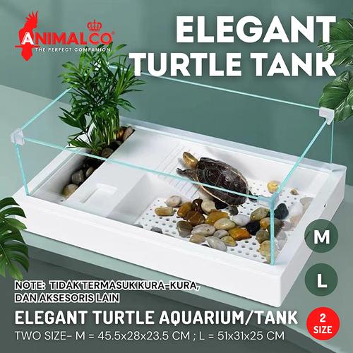 Jual AQUARIUM KURA KURA ELEGANT /TANK KURA KURA / KANDANG KURA KURA ...