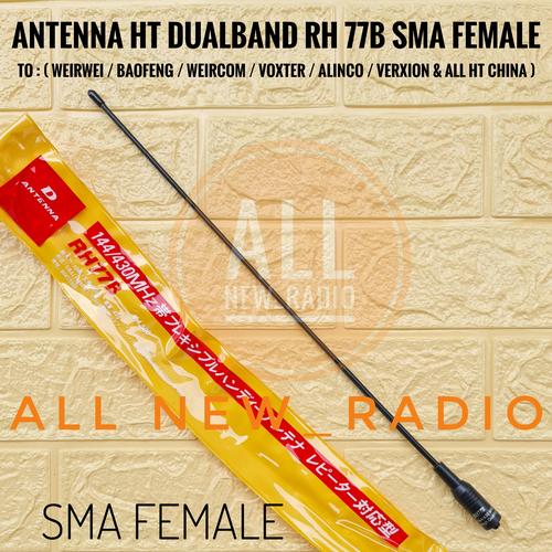 Jual ANTENA HT RH 77B 771 SMA FEMALE TO HT BAOFENG WEIRWEI VOXTER DUALBAND - Jakarta Utara ...