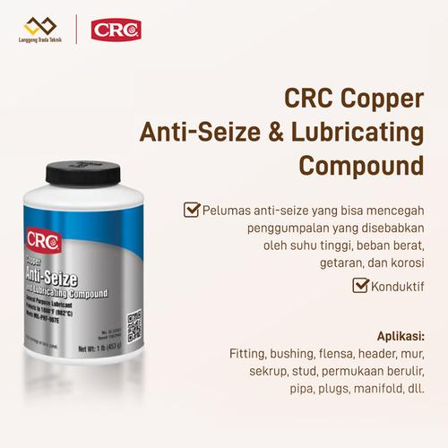 Jual CRC COPPER ANTI-SEIZE & LUBRICATING COMPOUND 16 WT OZ - SL35903 - 16 OZ - Kota Bandung ...