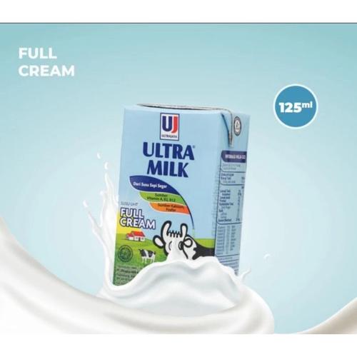 Jual Ultra Milk Susu UHT Full Cream 125 ml - Kota Tangerang - RGM2326 | Tokopedia