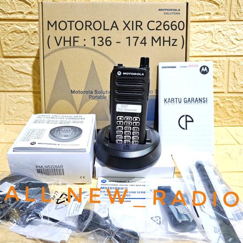 Jual MOTOROLA XIR C2660 VHF DIGITAL HT MOTOROLA XIR C2660 VHF 136 - 174 ...