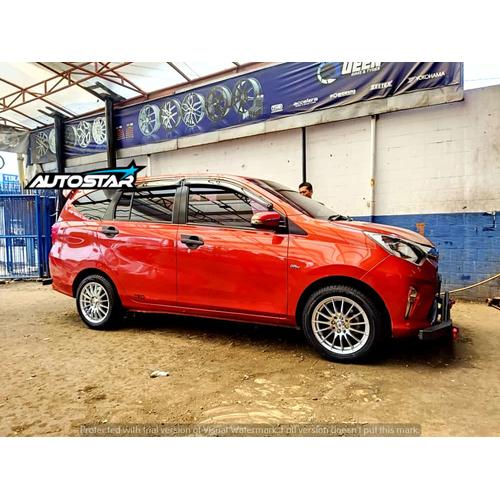 Jual MODIFIKASI MOBIL SIGRA USED VELG HSR MAUDUS R15 SILVER POLIS ...