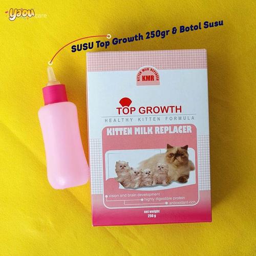 Jual Top Growth Kitten Milk Replacer 250gr susu kucing kitten Free Dot ...