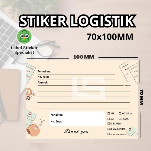 Jual Stiker Label pengiriman Alamat paket Online shop/ olshop - 04 ...