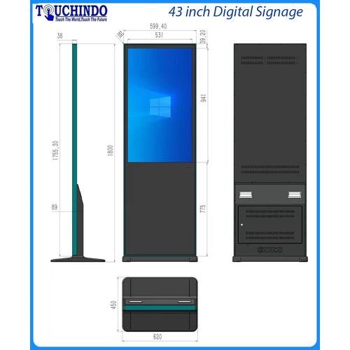 Promo Digital Signage Windows / Android Touchscreen 43 inch - Windows ...