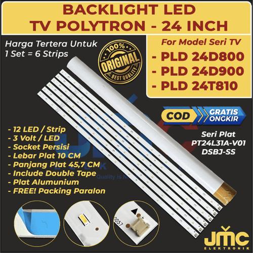 Jual BACKLIGHT TV LED POLYTRON PLD24D800 PLD24T800 PLD24D900 PLD24T800 ...