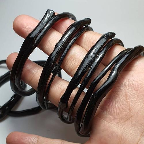 Jual Gelang Akar Bahar Hitam Asli Natural Minimalis - 18cm - Kab ...