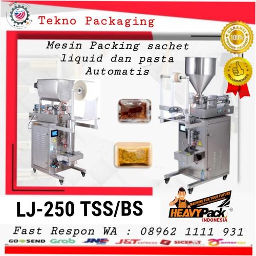Jual Mesin Packing kemasan Otomatis Sachet/Renceng Liquid / Pasta LJ ...