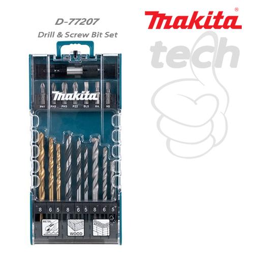 Promo Mata Bor Obeng Drill Screw Bit Set Makita D-77207 17pc/pack ...