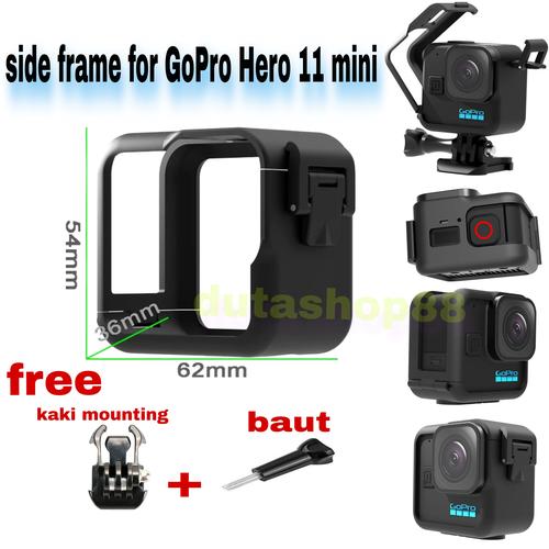 Jual protection side frame for GoPro Hero 11 mini case - Kab. Bandung ...
