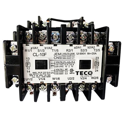 Jual Kontaktor Contactor TECO CL10F CL-10F 24V 48V 110V 220V 380V - 48V ...