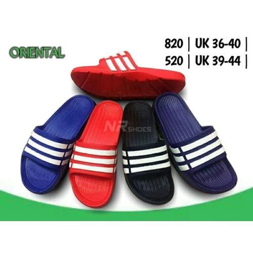 Jual SANDAL PRIA DEWASA ADIDAS SELOP ORIGINAL ORIENTAL 36-44 - Hitam ...