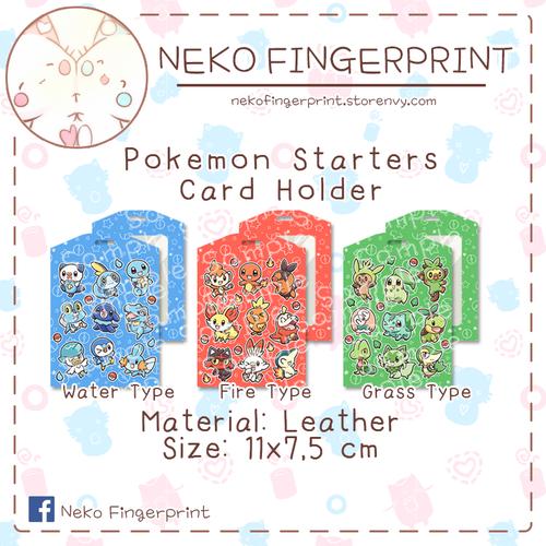 Jual Pokemon Starters ID Card Holder - Jakarta Barat - Neko Fingerprint ...
