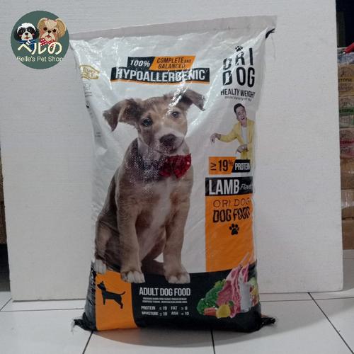 Jual Ori Dog Hypoallergenic Lamb Flavor 20kg, Rasa Lamb, dog food ...