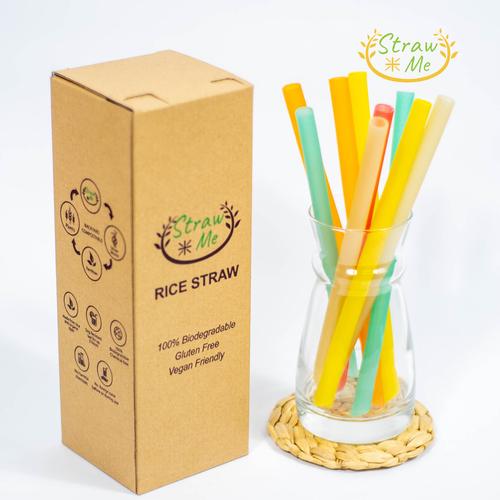 Jual Straw Me Rice Straw / Sedotan Beras - Unwrap in Box Size M (Medium ...