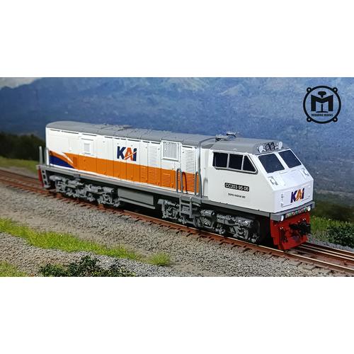 Jual Miniatur Lokomotif CC 203 KAI HO Scale / Skala HO 1/76 - Kab ...