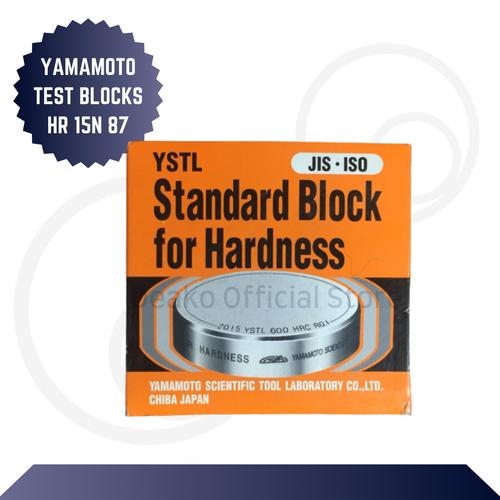 Jual STANDARD BLOCK FOR HARDNESS Yamamoto Test Block Hardness HR 15N 87 ...