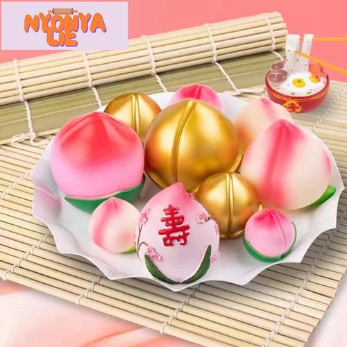 Jual CBP01 Topper Kue Buah Peach Persik Toh Tao Panjang Umur Dekorasi ...