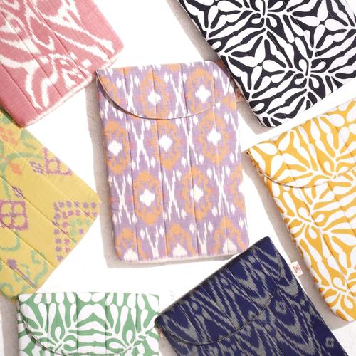 Jual Puffy Ikat Laptop Sleeve 14 inch - hijau batik - Kab. Gianyar ...