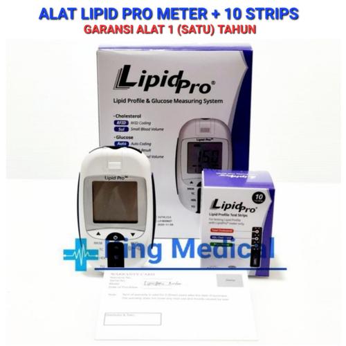 Jual LIPID PRO Alat Cek Kolesterol Total HDL LDL Trigliserida Lipidpro ...