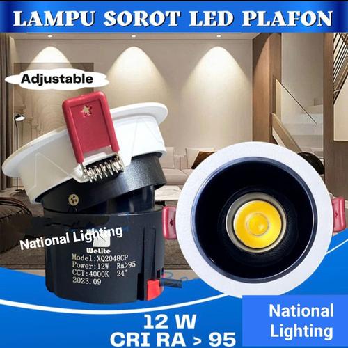 Jual Lampu sorot led/spot light cob plafon 12w beam angle 24° - 3000k ...