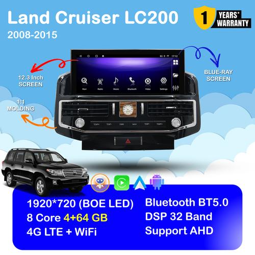 Jual LAND CRUISER LC200 - Head Unit Android Land Cruiser LC200 2008 ...
