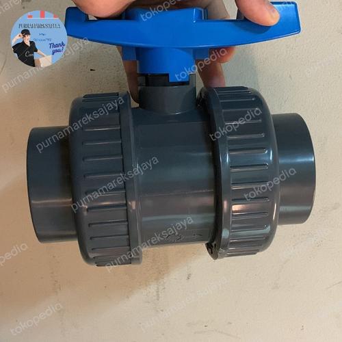 Jual Ball Valve water mur 3/4" Inch / True Double Union Water mur PVC ...