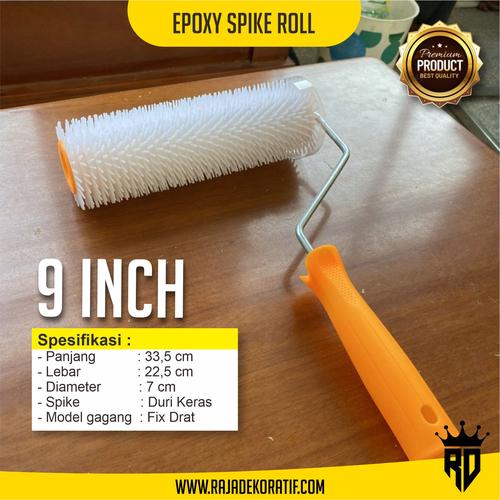 Jual Roll Cat Epoxy Lantai - spike roller epoxy floor 9 Inch - Jakarta ...