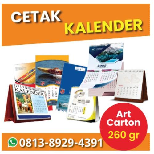 Jual CETAK KALENDER MEJA | BAHAN ART CARTON 260 GSM - Kota Tangerang ...