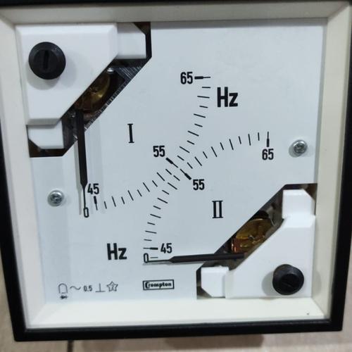 Jual Crompton Double Frequency - Frekuensi Meter 96x96 45-65Hz - Double ...