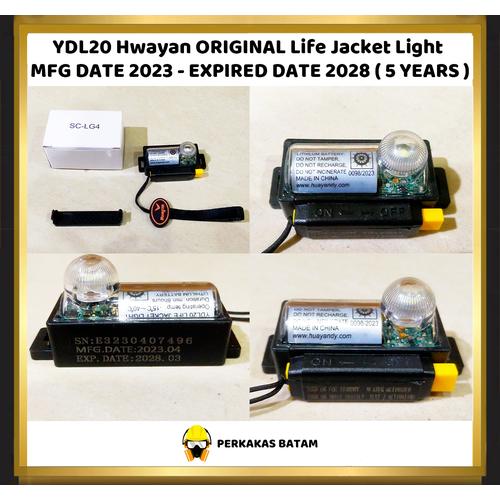 Jual YDL20 hwayan Life jacket Light Lampu Pelampung Life Jacket ...