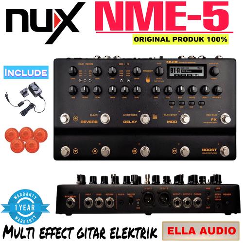 Jual Nux TRIDENT NME5 NME-5 Elektric Multi Effect Gitar - Jakarta Pusat ...